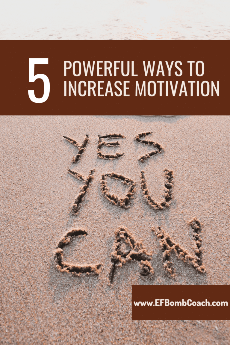 Powerful Ways To Increase Motivation - EF Bomb Coach