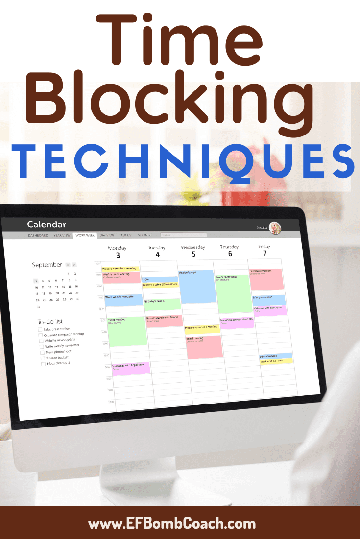Time-Blocking Techniques: Optimize Your Schedule - EF Bomb Coach