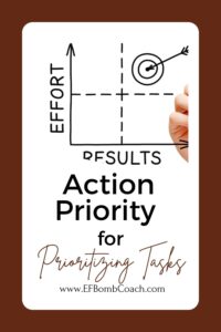 Action Priority Method For Prioritizing Tasks - EF Bomb Coach