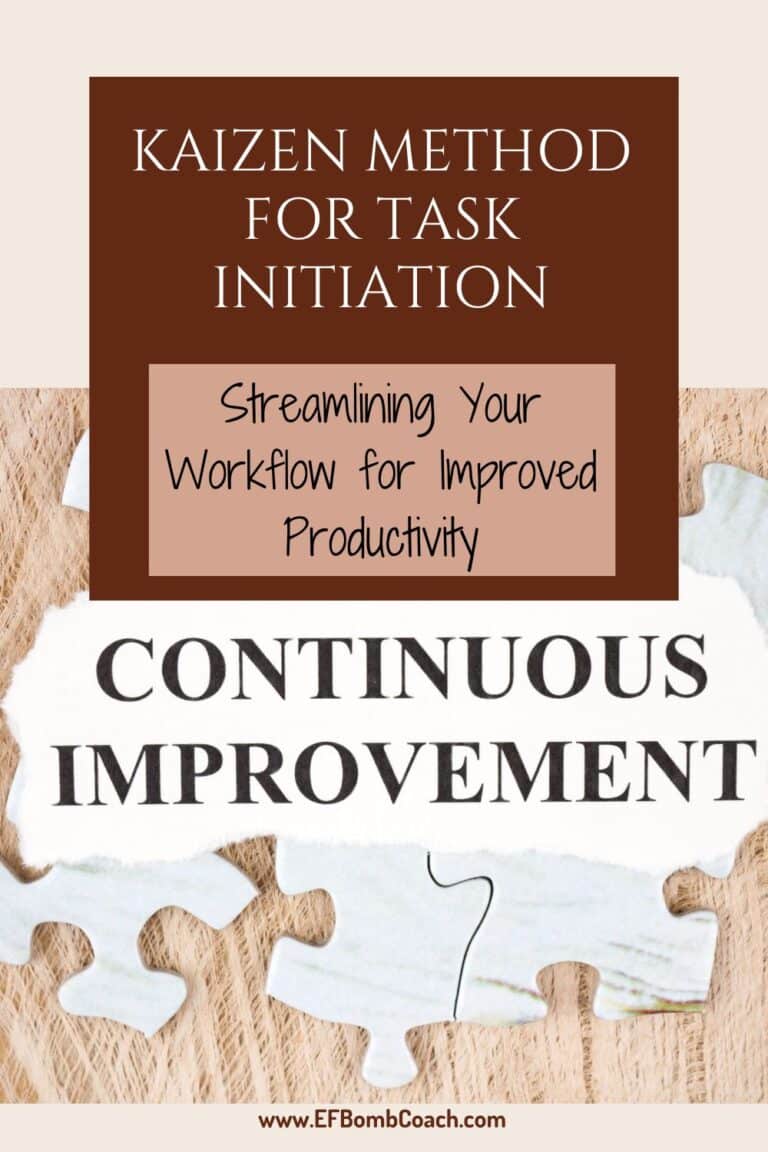 Kaizen Method For Task Initiation: Streamlining Your Workflow For ...