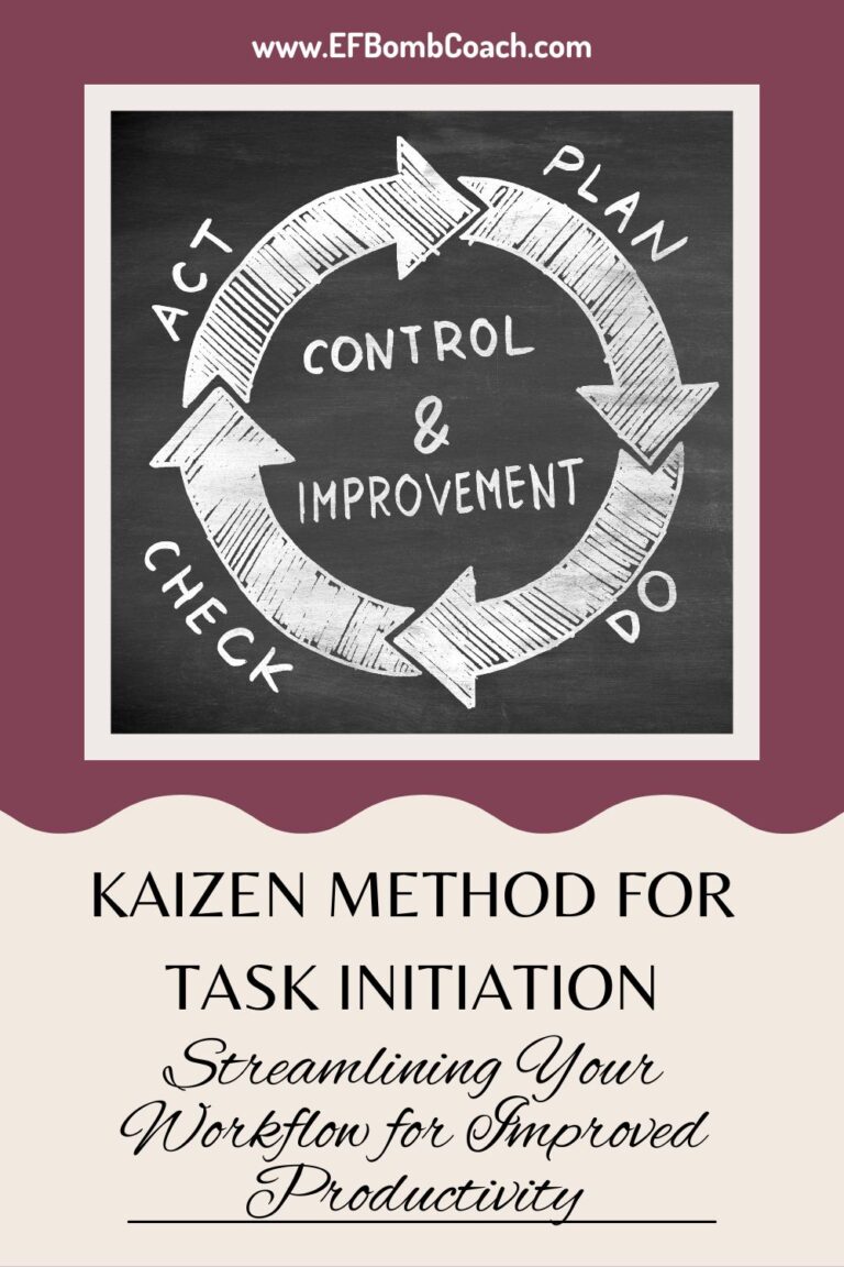 Kaizen Method For Task Initiation: Streamlining Your Workflow For ...
