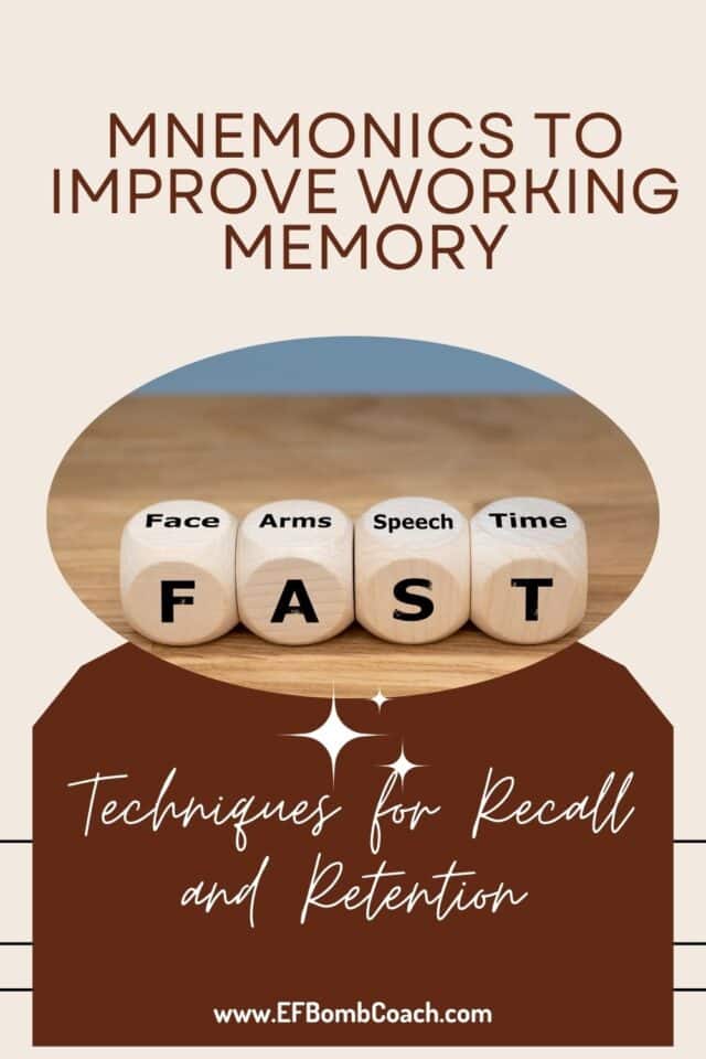 Mnemonics To Improve Working Memory: Techniques For Recall And ...