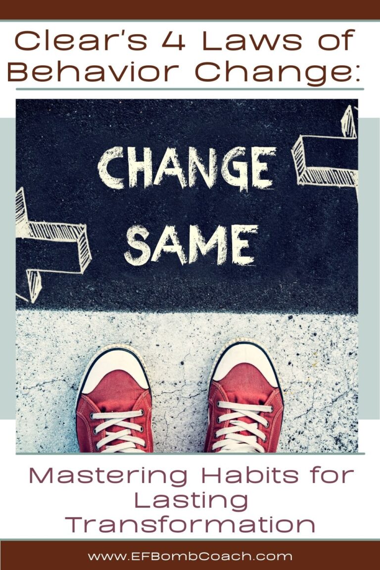 4 Laws Of Behavior Change: Mastering Habits For Lasting Transformation ...